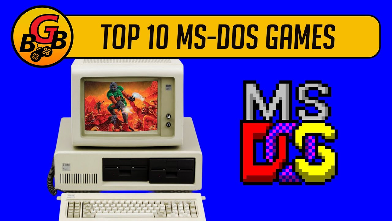 Top 10 MS-DOS Games - YouTube