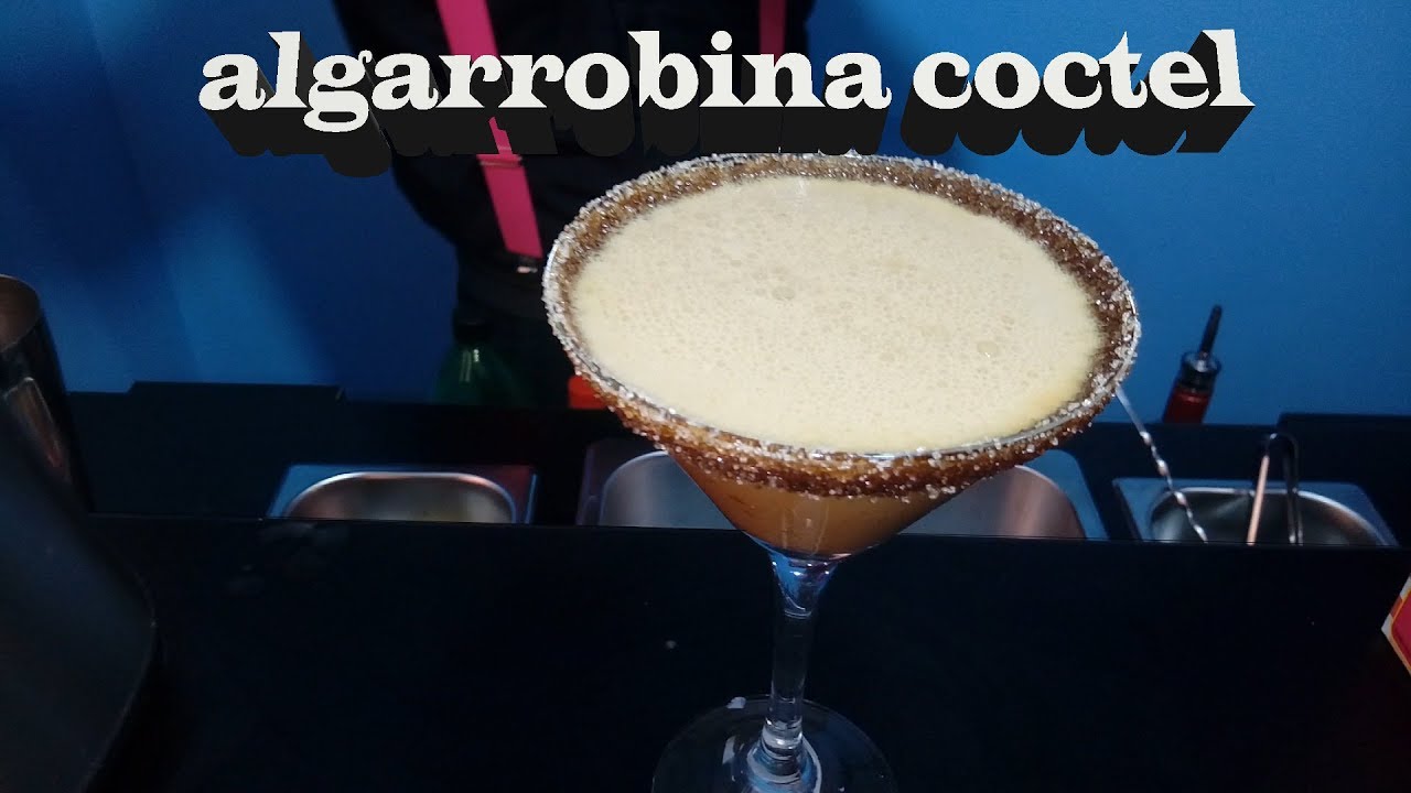 receta de COCTEL DE ALGARROBINA - YouTube