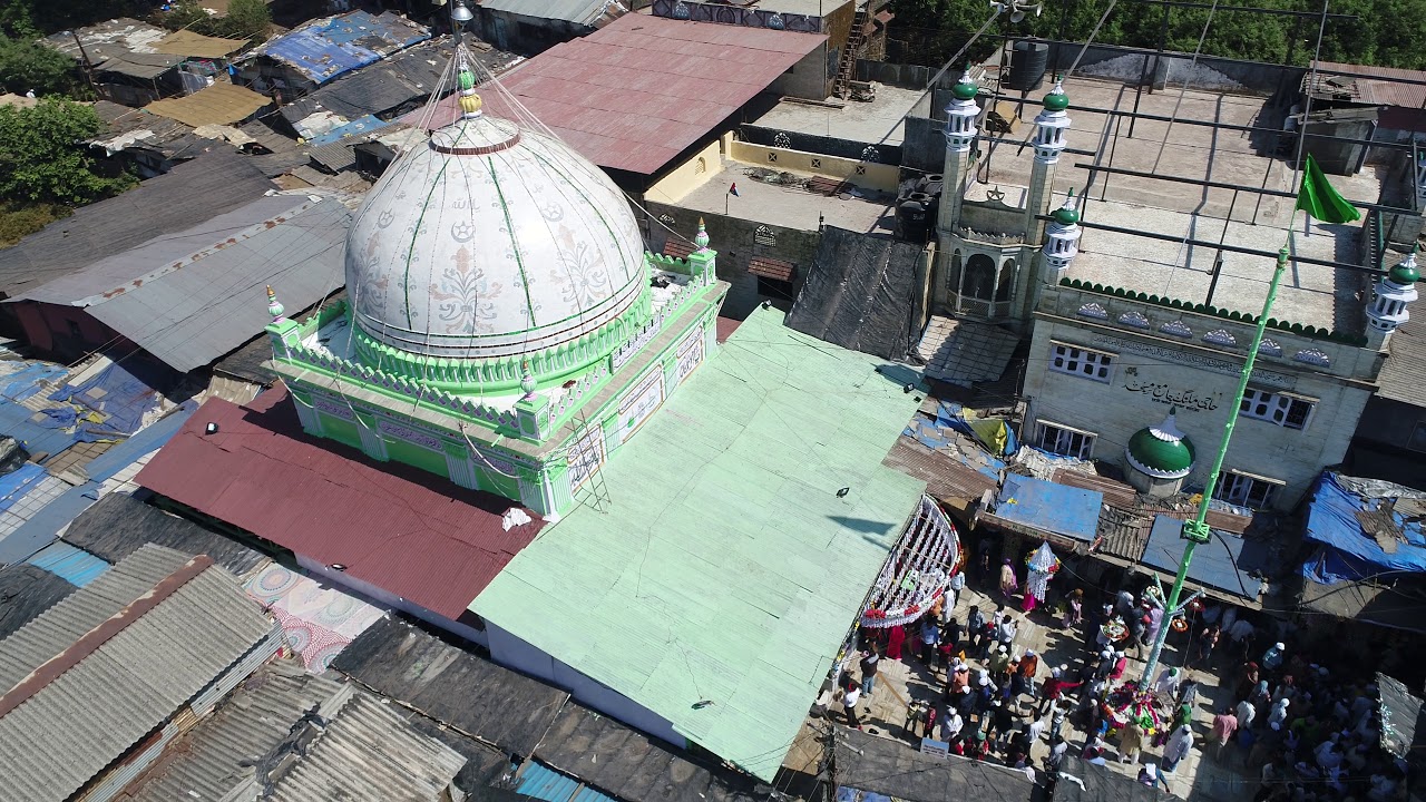 Aerial View of HAJI MALANG SARKAR MAZAR SHAREEF - YouTube