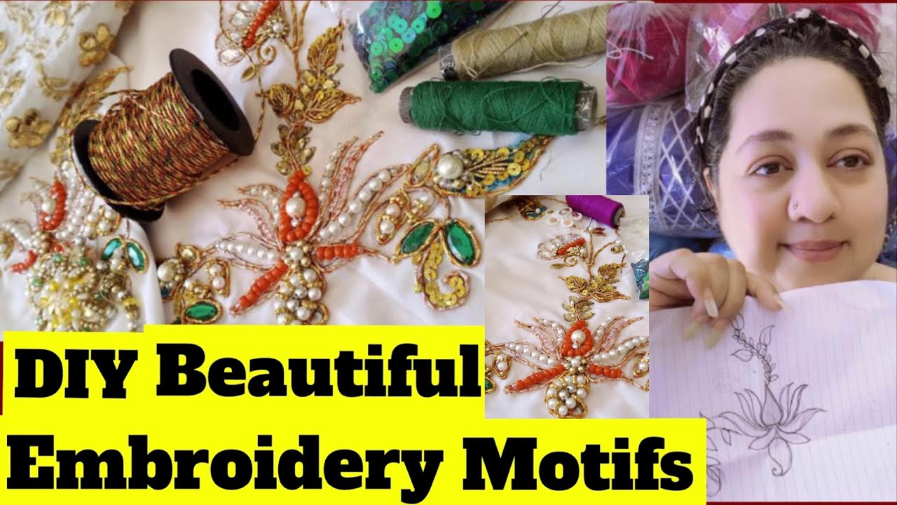 DIY GORGEOUS MOTIFS FOR PAICHA, SO EXCITED, ART #handmade #fashion # ...