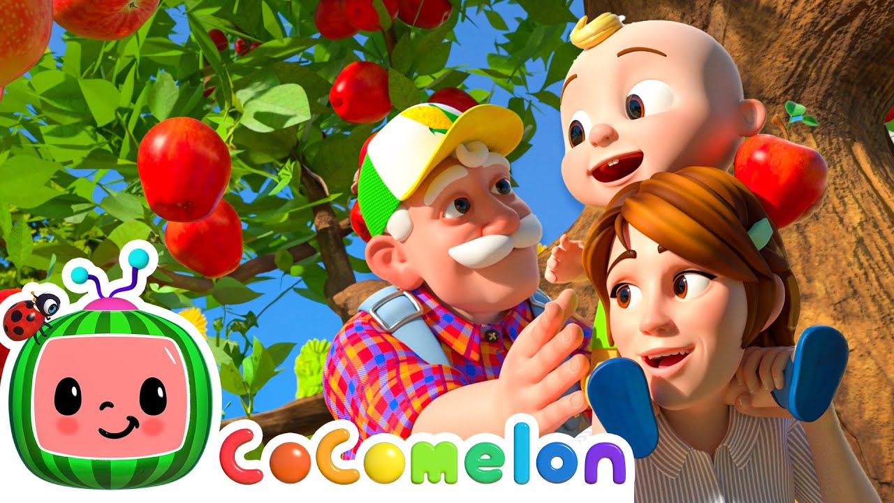 Counting Apples At Gandpa's Farm🍎| CoComelon Kids Songs & Nursery ...