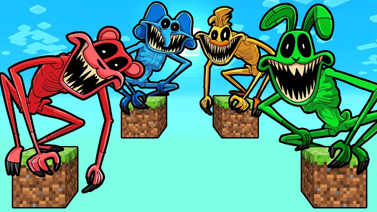 ¡LOS SMILING CRITTERS EN SKYBLOCK 4! (Critters pesadillas) - YouTube