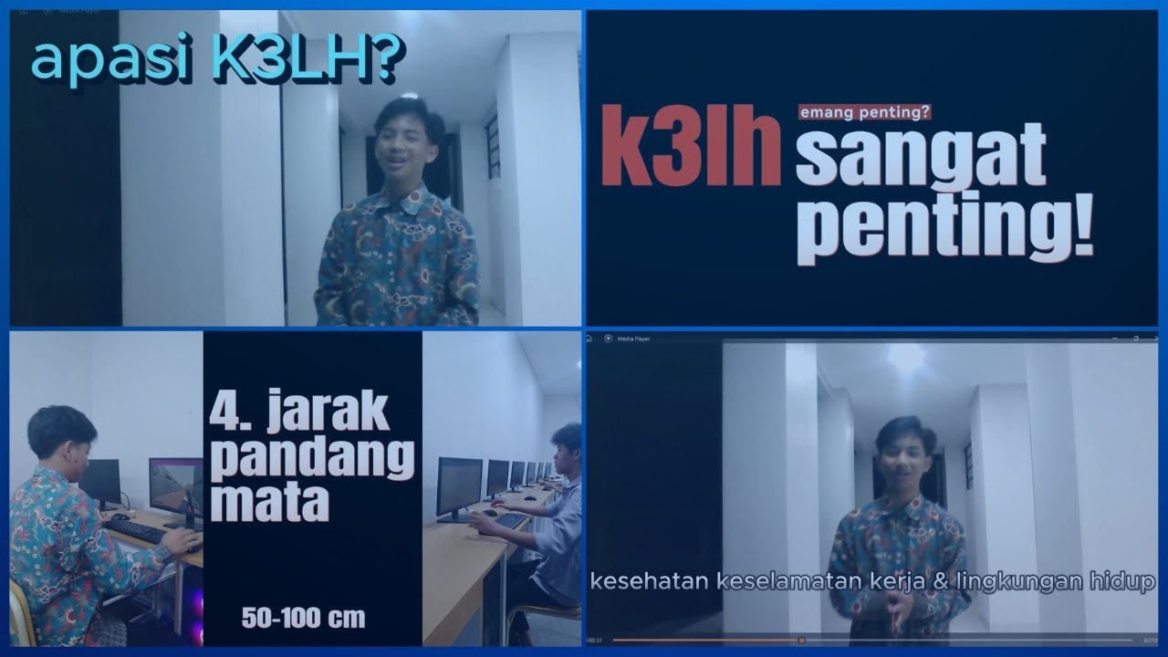 K3 (Keselamatan dan Kesehatan Kerja) di LAB Komputer - YouTube
