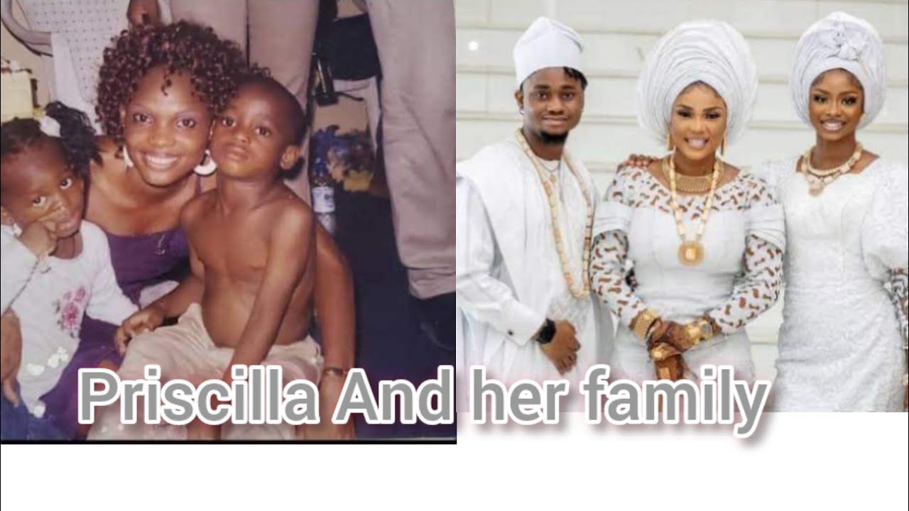 How Priscilla Ojo's mom,iyabo OjO,transformed with her two children ...