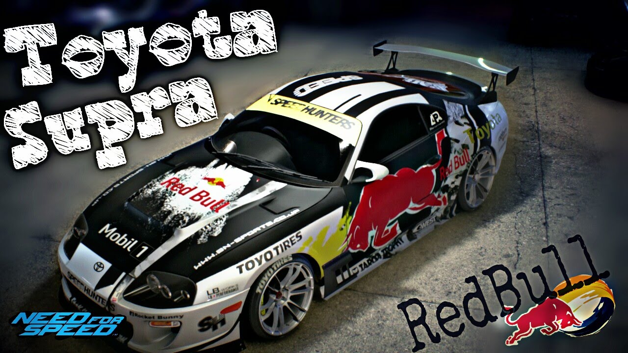 Need for speed 2015-Customization Toyota Supra RedBull - YouTube