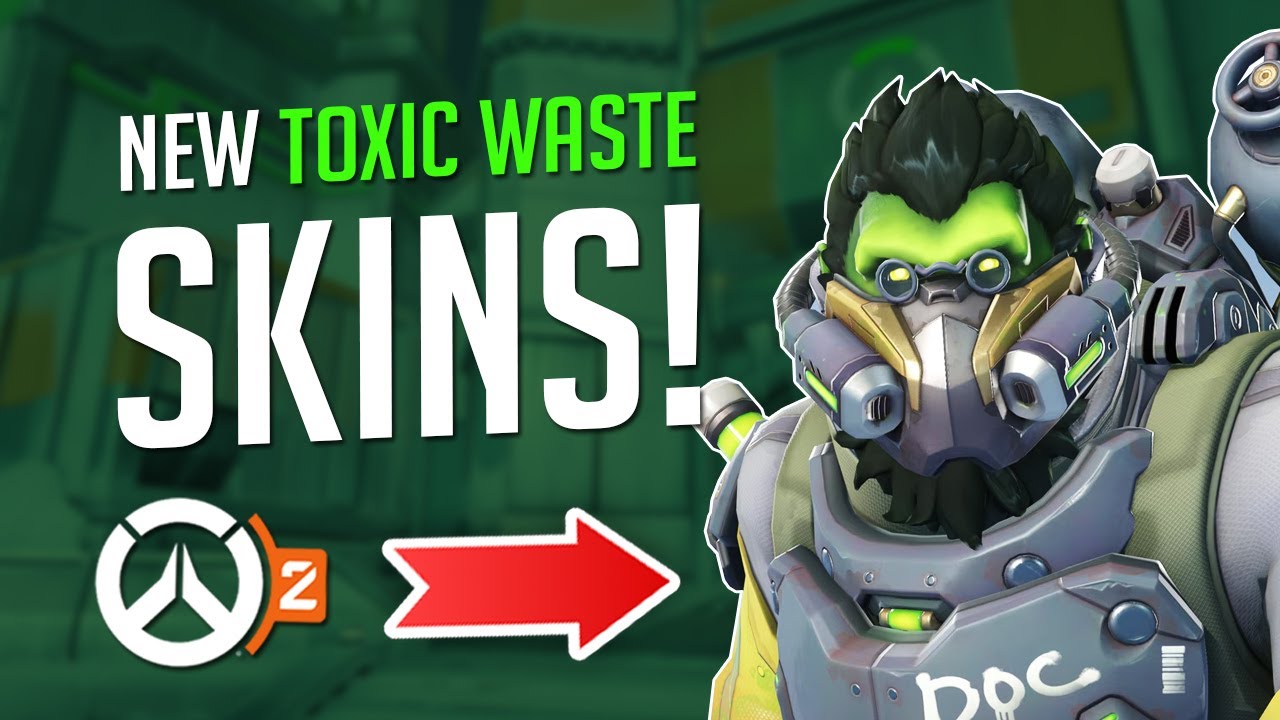 NEW OVERWATCH 2 SKINS | TOXIC BASTION AND WINSTON - YouTube