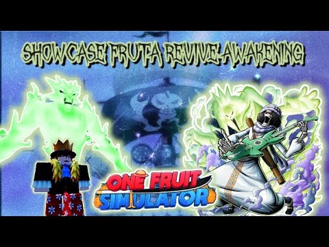 Showcase Fruta Revive Awakening| One fruit Simulator - YouTube