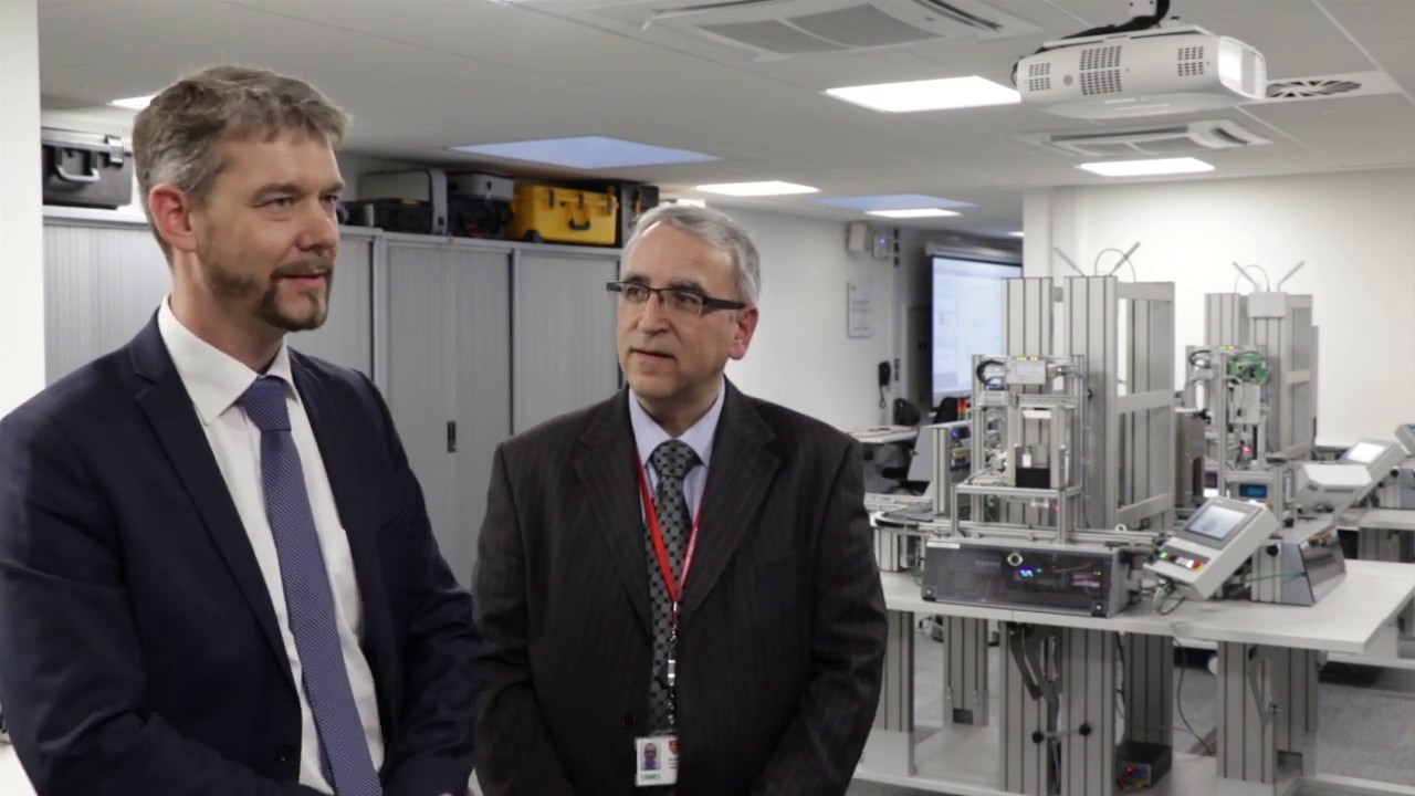 Smart Factory - Festo CP Lab at Middlesex University - YouTube