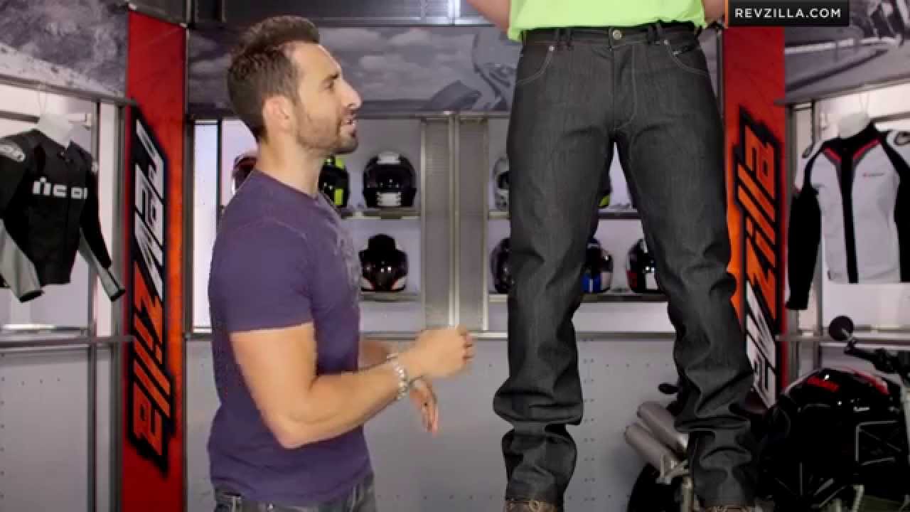 REV'IT! Memphis H2O Jeans Review at RevZilla.com - YouTube