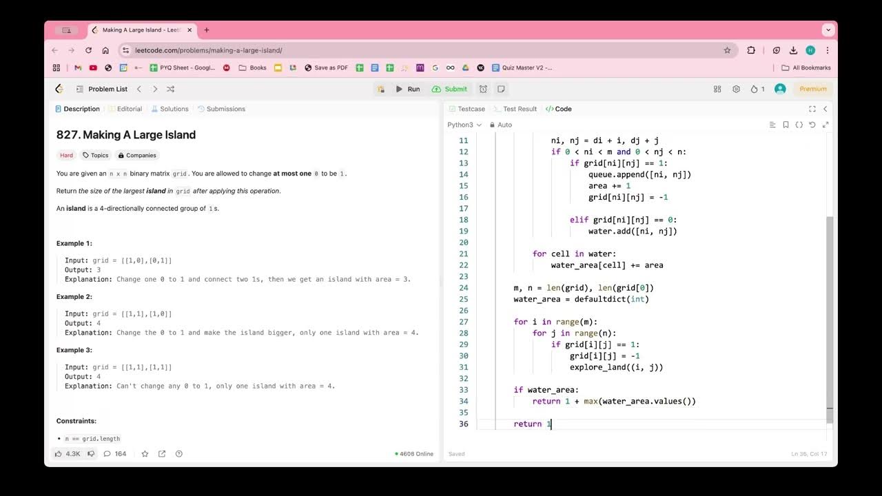 Crack the Code in Silence: ASMR on LeetCode Daily Question 827 - Python ...