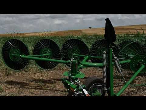 BigIron Auction FU4613 Frontier WR0012 Wheel Rake - YouTube