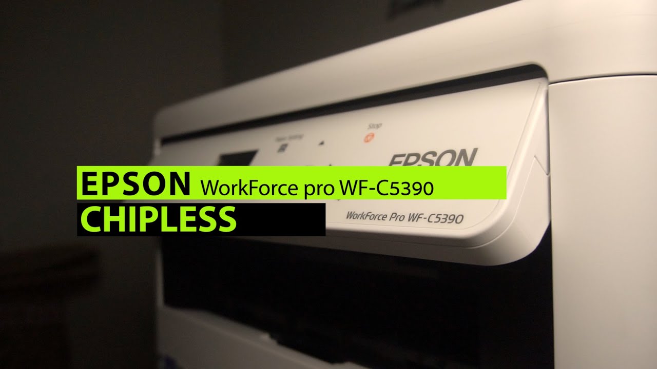 Review Epson WorkForce Pro WF-C5390 Sudah Chipless !!! #epson #printer ...