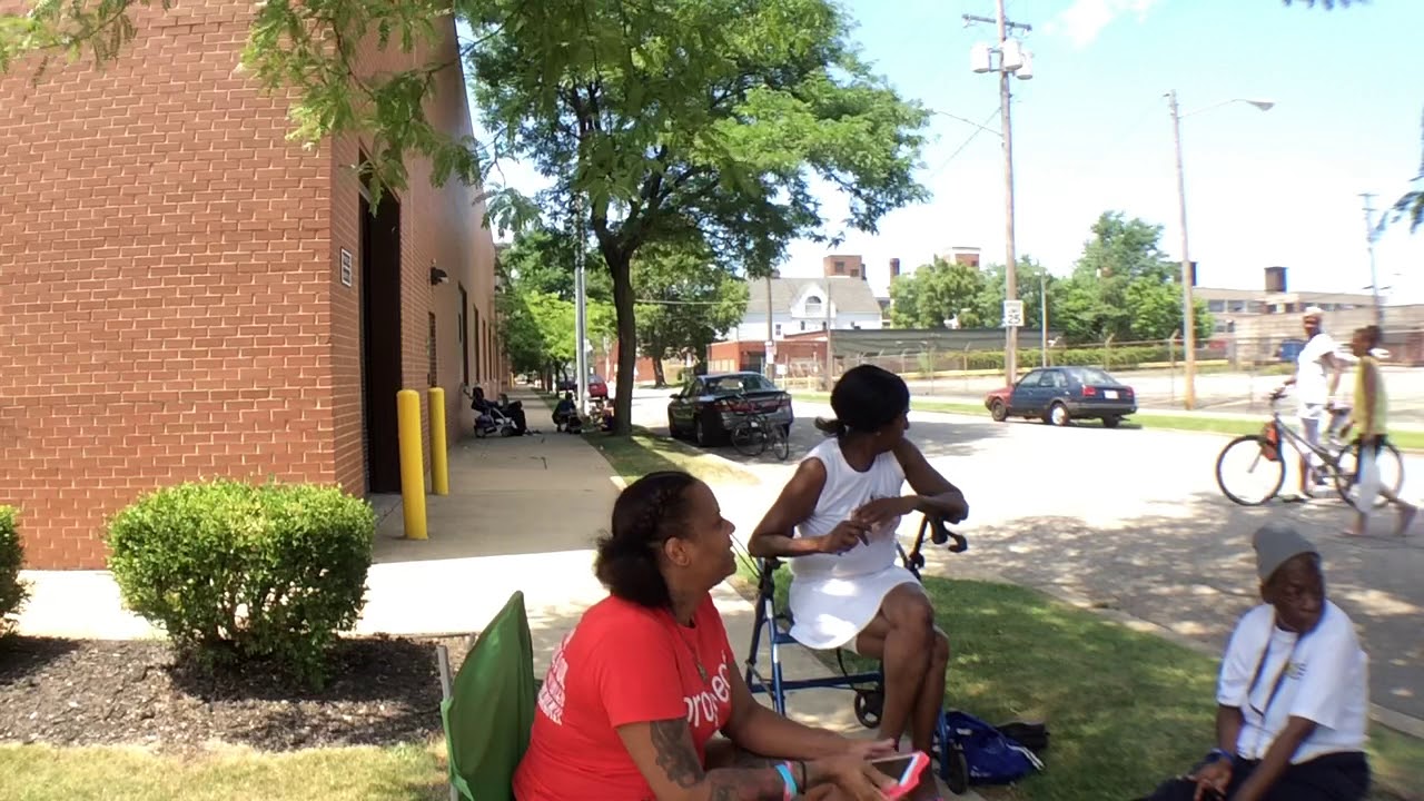 Homeless people in Cleveland Ohio - YouTube