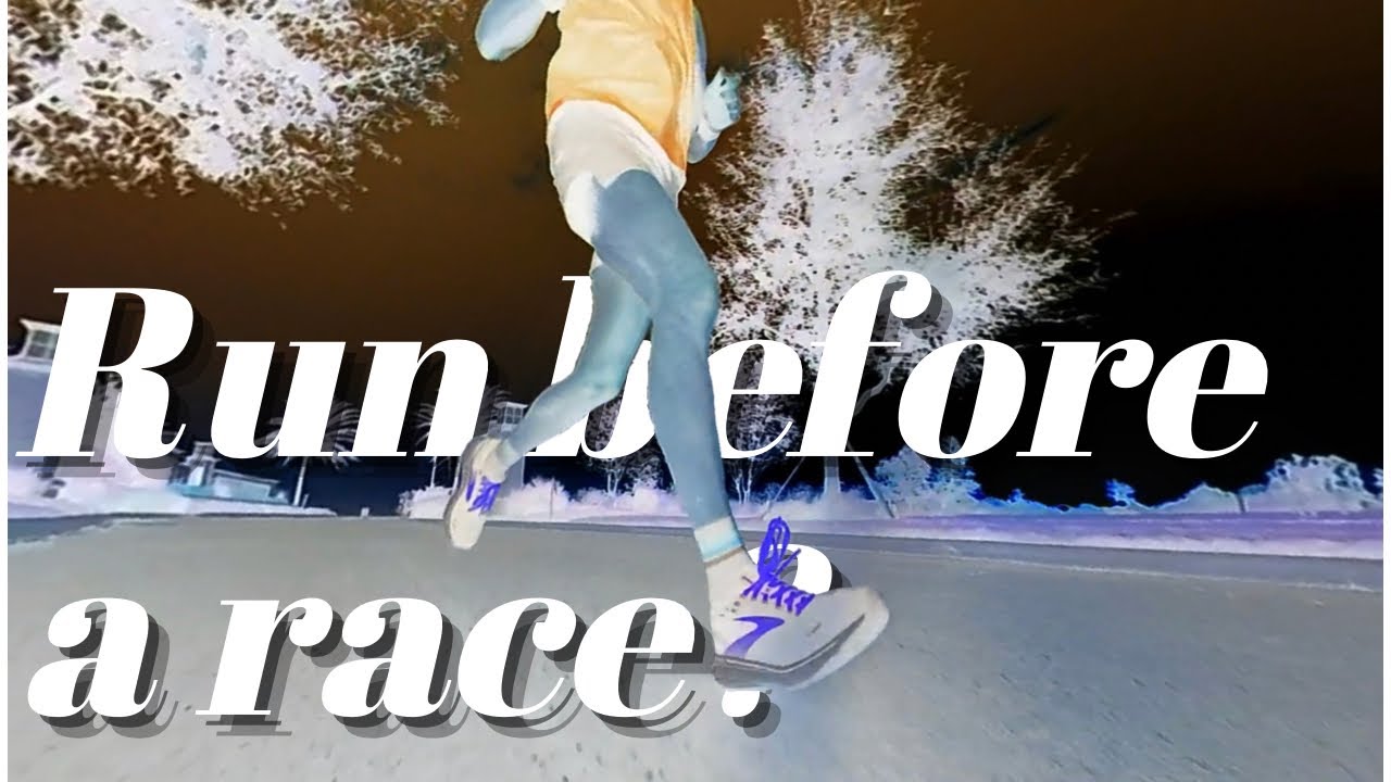 5 REASONS TO RUN THE DAY BEFORE YOUR RACE! Plus the run vlog #87 - YouTube