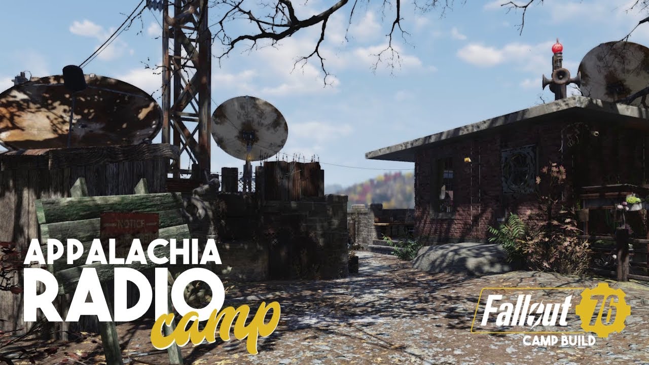 Appalachia Radio Camp | Fallout 76 CAMP Build - YouTube
