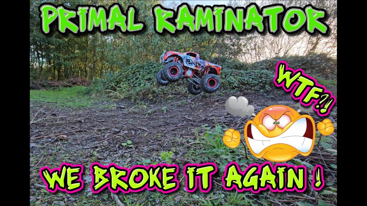 WE BROKE IT AGAIN ! THE WORLDS BEST RC MONSTER TRUCK THE PRIMAL ...