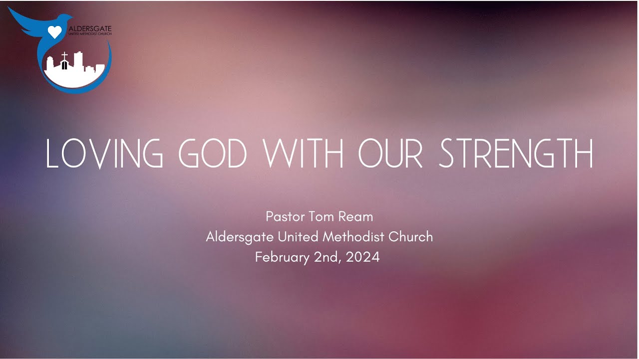 Aldersgate UMC 2/2/25 - YouTube