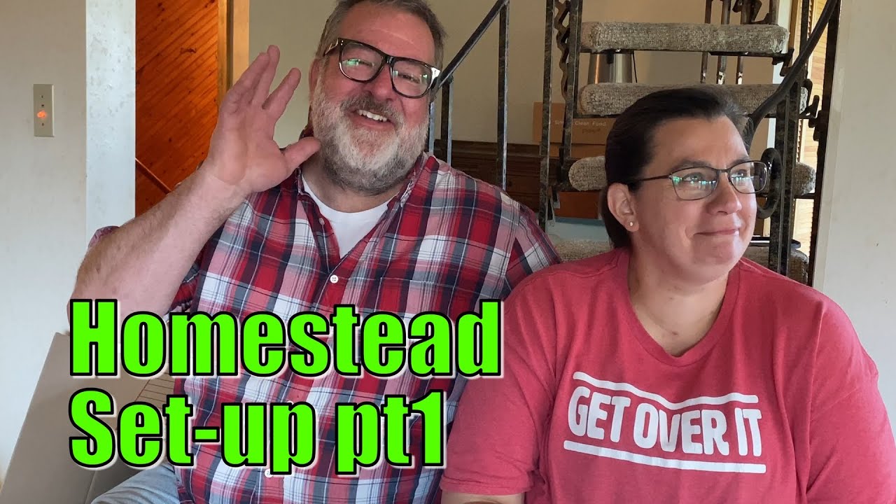 Homestead Set Up pt1 | A Big Family Homestead VLOG - YouTube