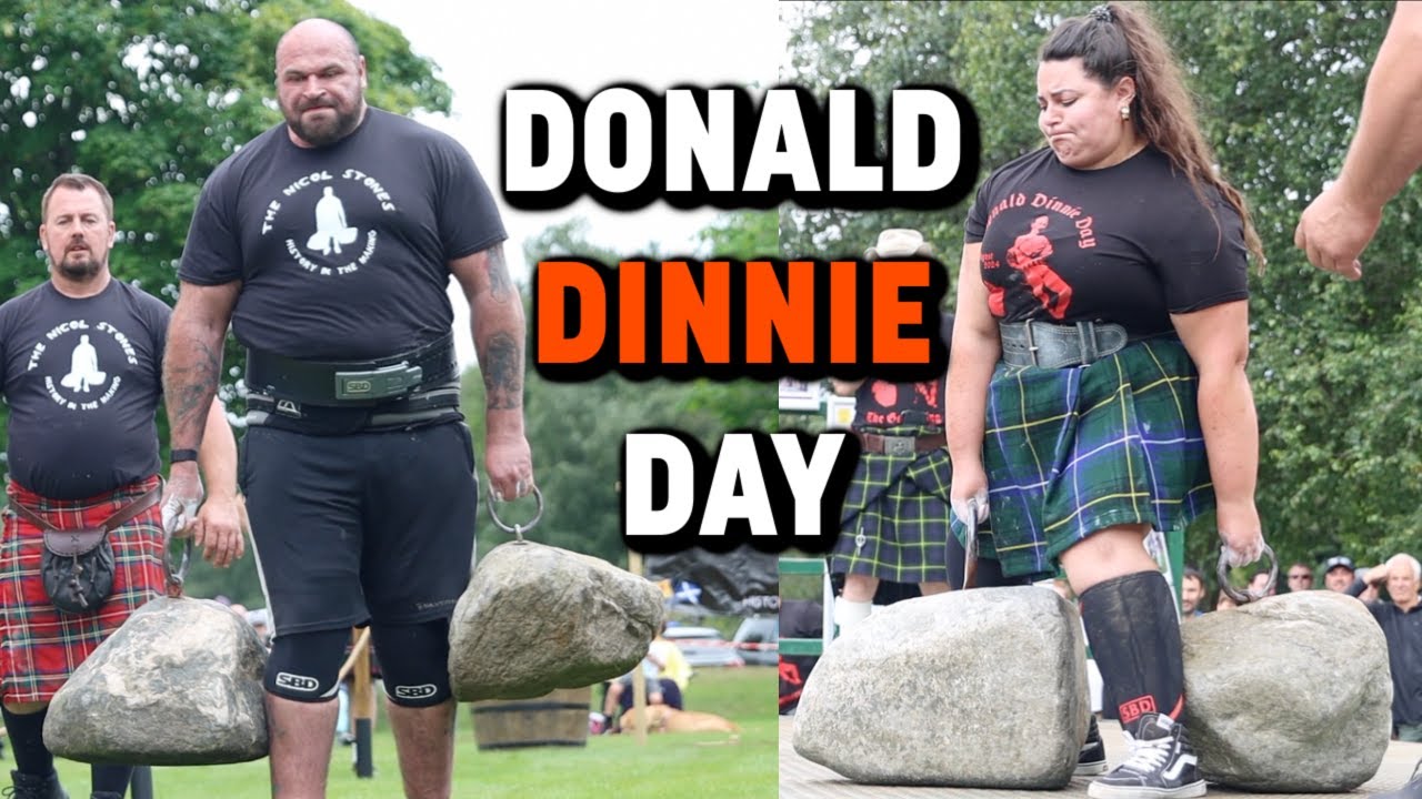 The World's Strongest Tackle the Scottish Lifting Stones: Donald Dinnie ...