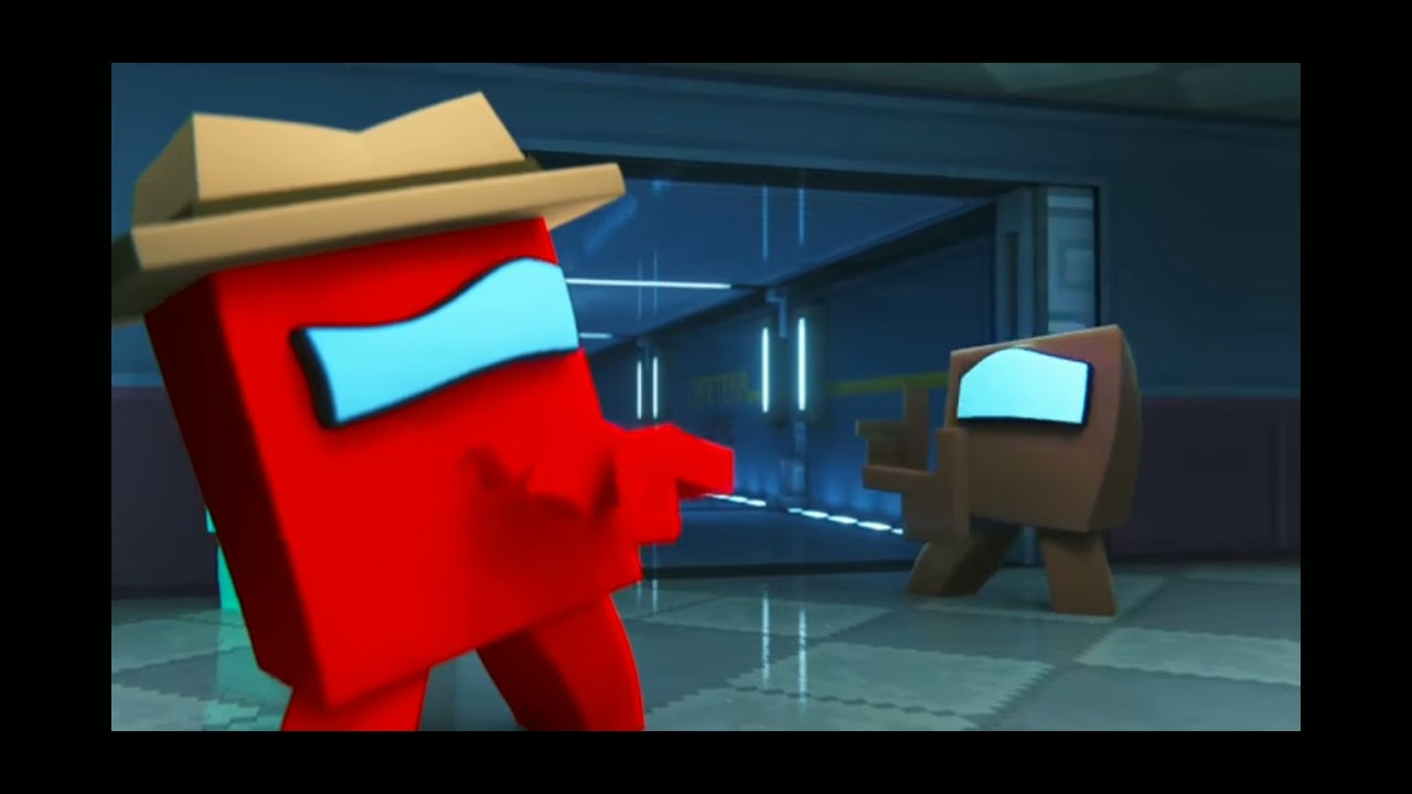 AMONG US 🎵 Minecraft Animation Music Video - [VERSION B] "Lyin 2 Me ...