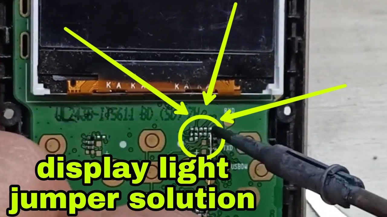 itel 5611 display light solution || itel mobile display light solution ...