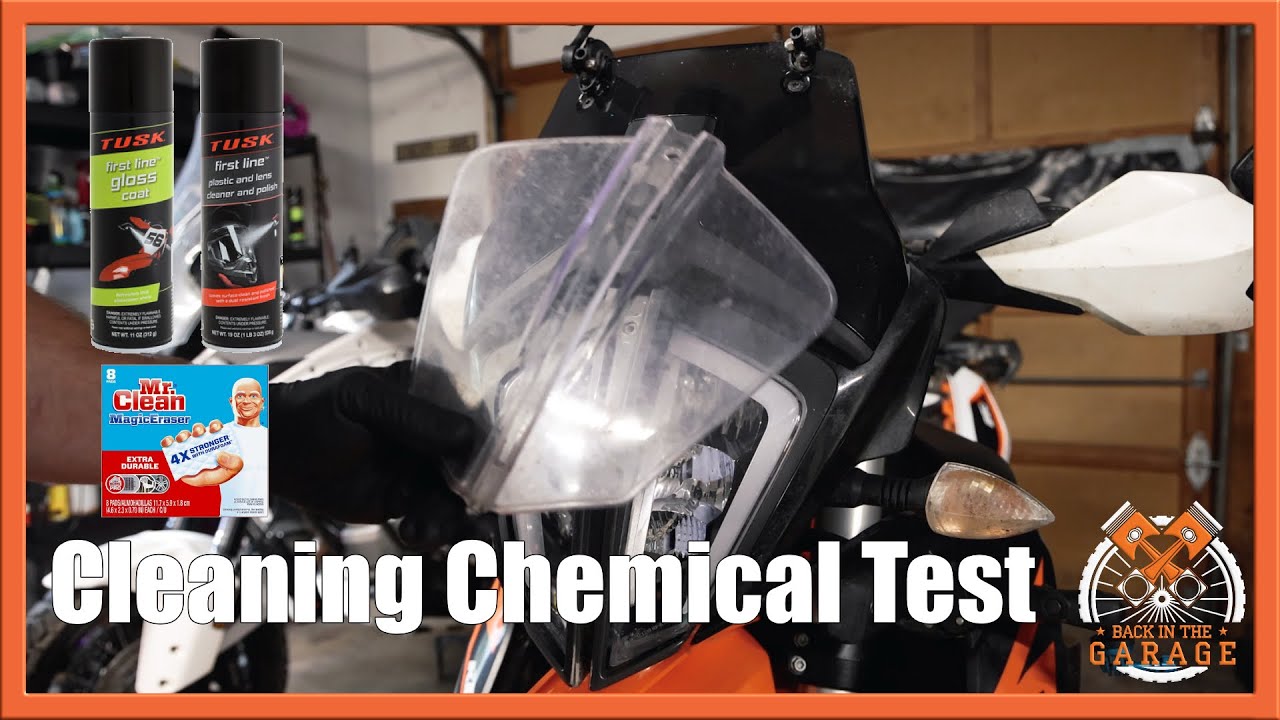Testing New Motorcycle Cleaning Products | Back in the Garage - YouTube