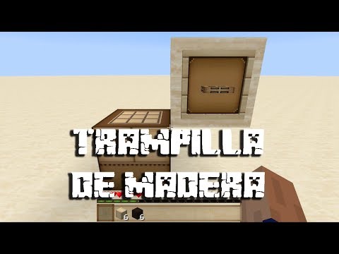 Como Hacer Una Trampilla En Minecraft 3 Formas De Crear Un Portal Del