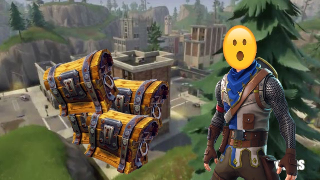 HOW TO KNOW WHERE EVERY CHEST IS IS FORTNITE! - YouTube