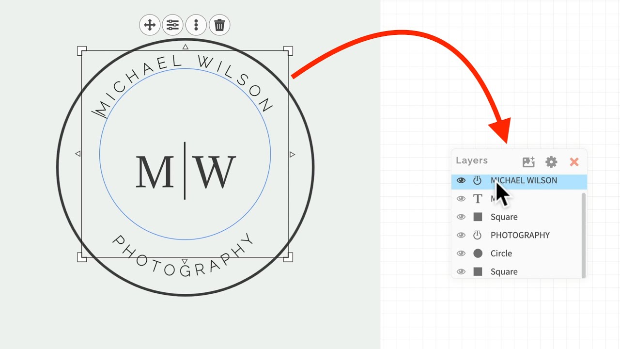 How to use Layers on logomakr.com - YouTube