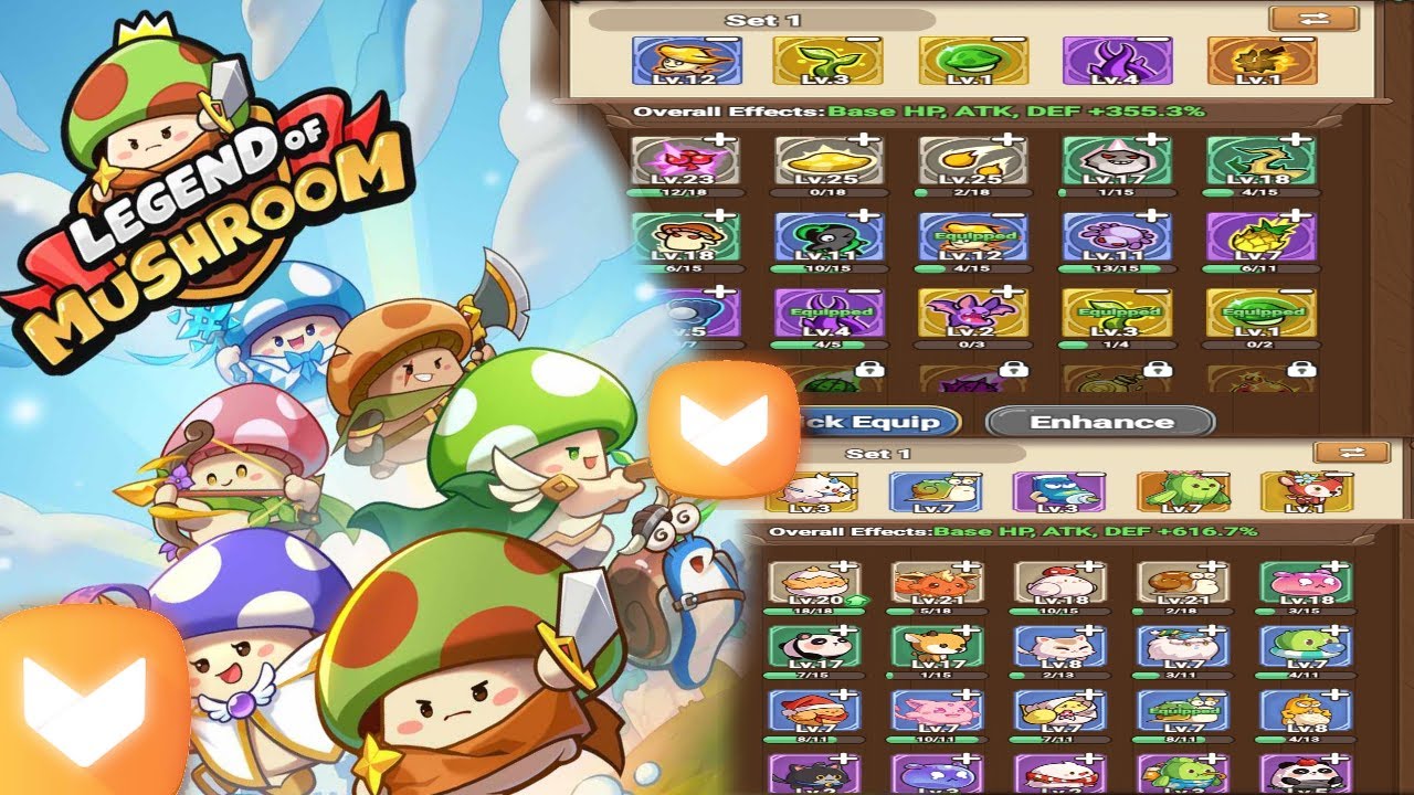 Legend Of Mushroom - Event's & Lamp Grind - YouTube