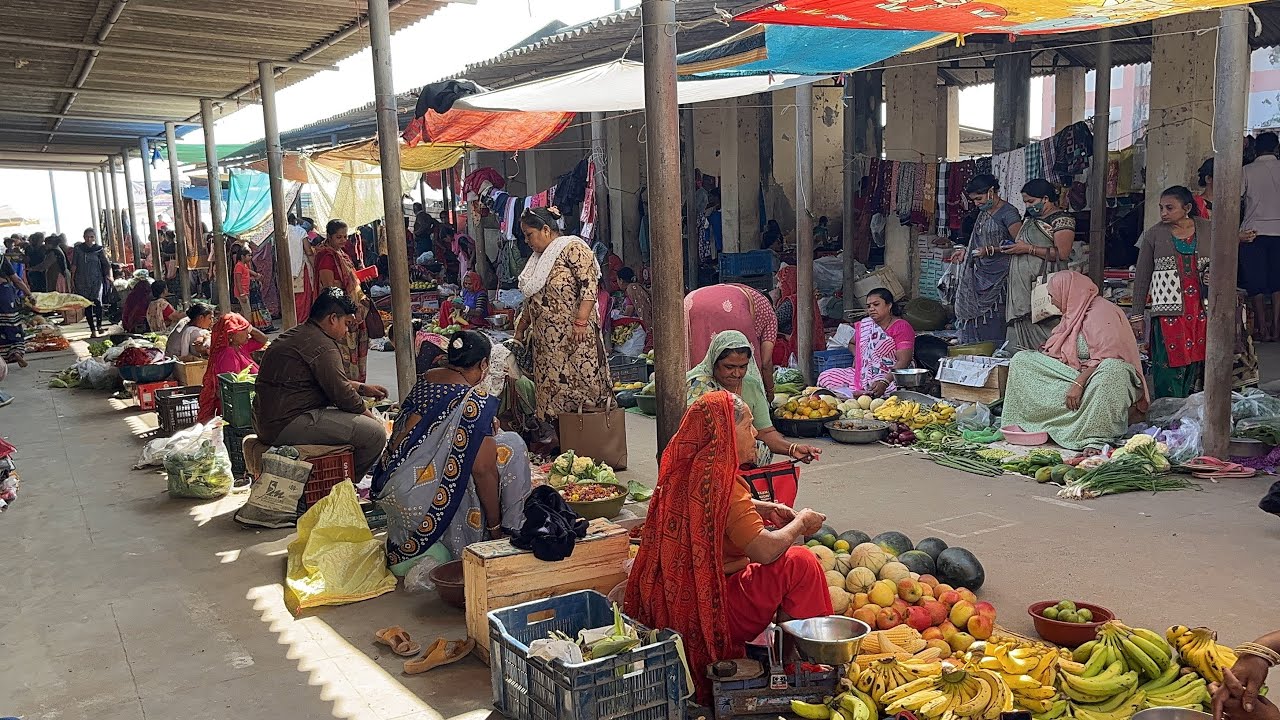 Diu Ghoghla ni Vegetable and Fish Market nu Auction. #news # ...