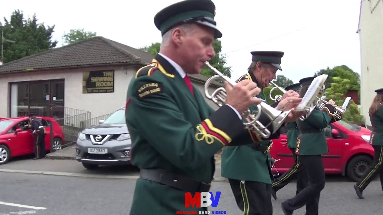 Killylea Silver Band (P2) @ Hamiltonsbawn Silver Band Parade 2019 - YouTube
