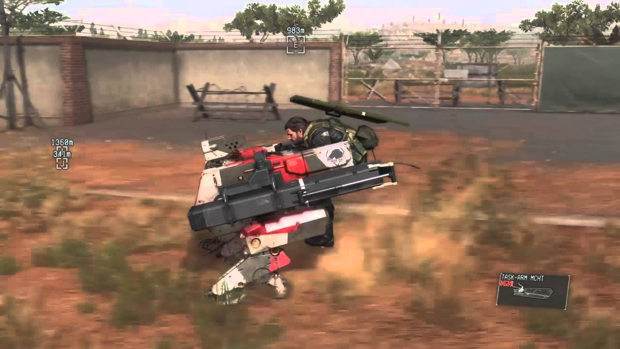 METAL GEAR SOLID V: THE PHANTOM PAIN - D-Walker lock turn exploit ...