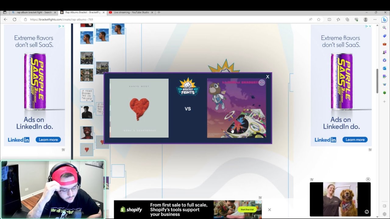 Hip Hop Album Bracket-fight tournament!!!! LIVESTREAM - YouTube