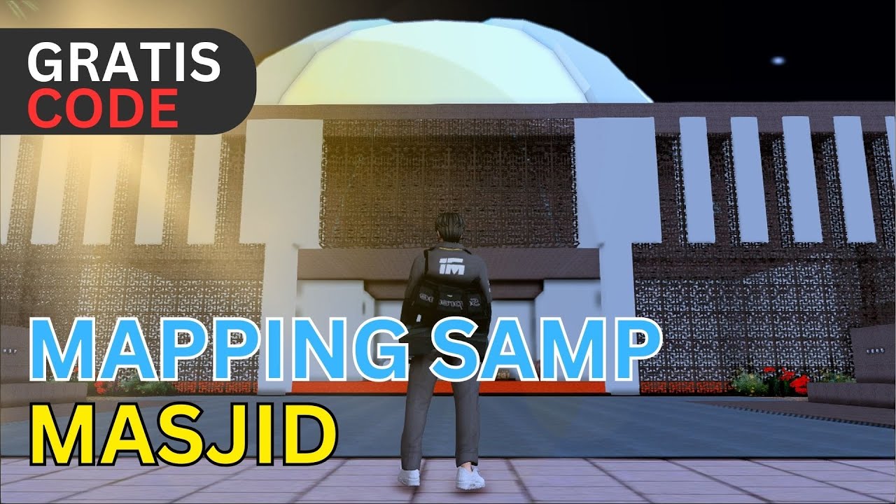 LIVE! MAPPING MASJID - GTA SA SAMP #samp #mappingsamp #gtasa #gtarp ...