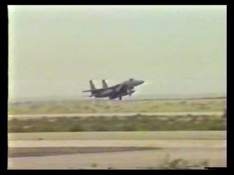 McDonnell Douglas F-15 Eagle Operation Desert Storm - YouTube