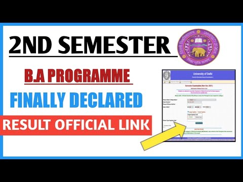 DU SOL B.A PROG. 2ND SEMESTER RESULT FINALLY DECLARED 2022 II HOW TO CHECK - @SOLDEFENCE - YouTube