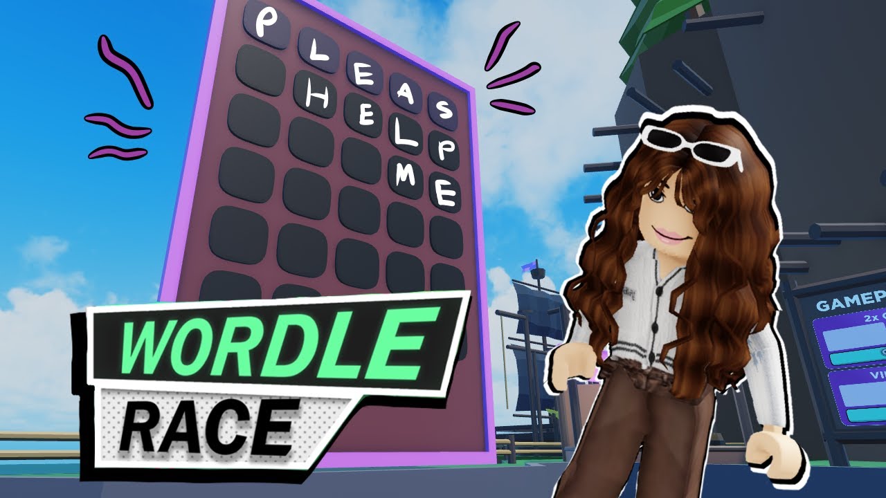 WORDLE ON ROBLOX?? | Wordle Race! - YouTube