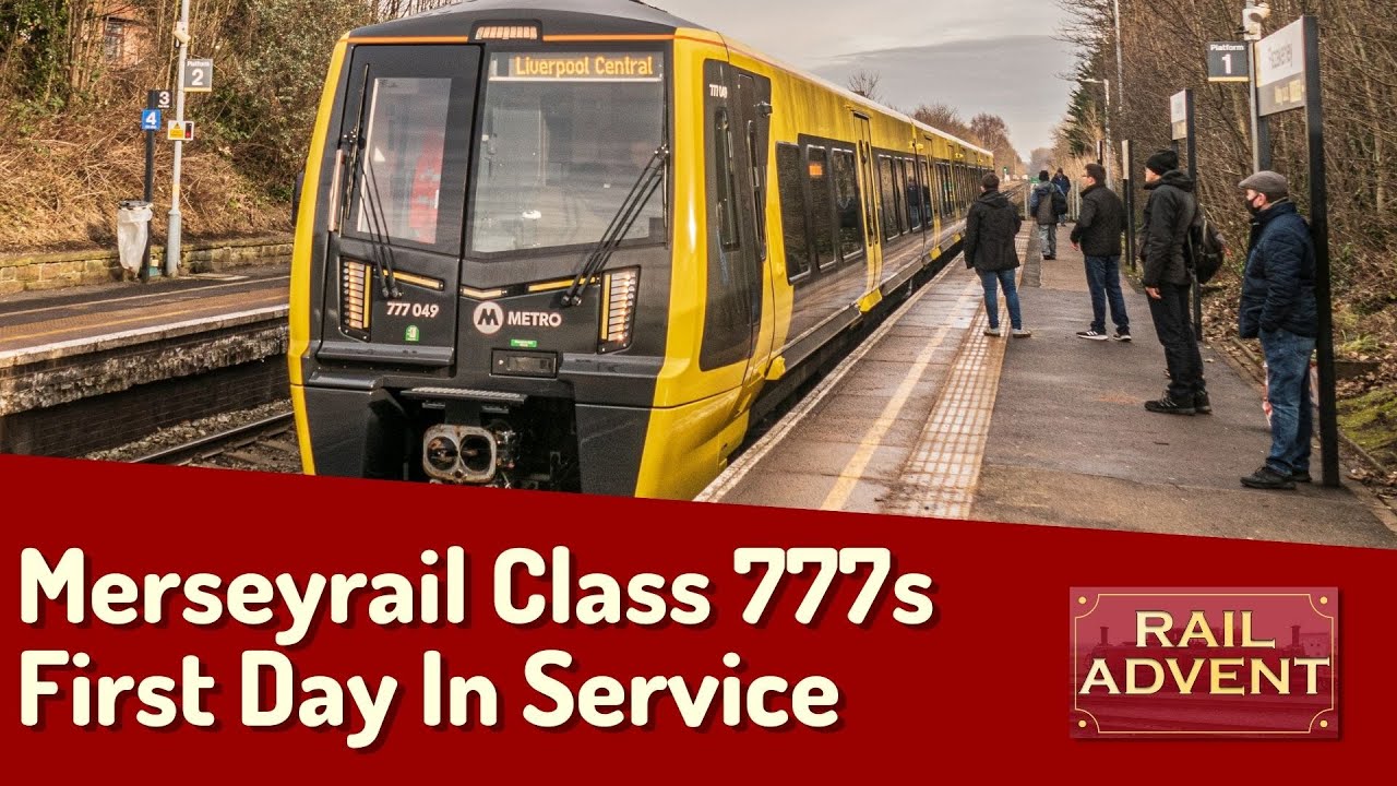 Merseyrail Class 777s - First Day In Service (4K) - YouTube