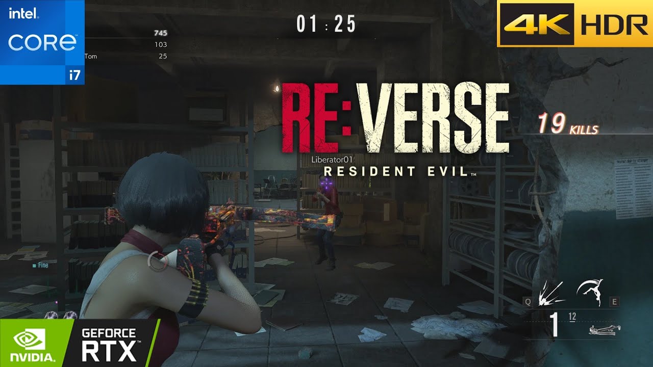 Resident Evil RE:Verse | Ada Wong 24 - 0 | RTX 3080 12 GB | 4K Ultra ...