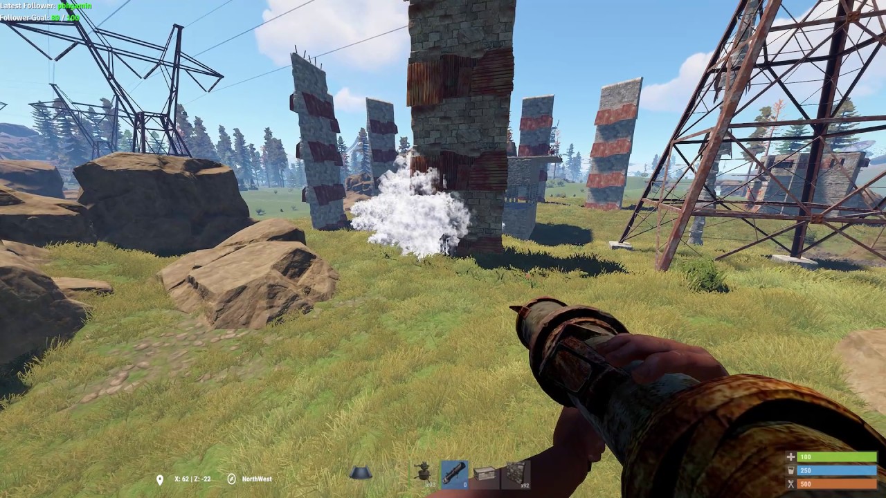 VinylFresh - RUST ADMIN - ROCKET TURRETS PLUGIN TEST! - YouTube