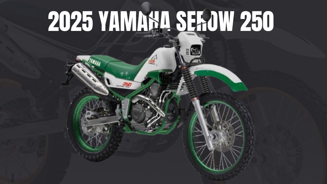 2025 NEW YAMAHA SEROW 250 LAUNCHED IN A NEW STYLE - YouTube
