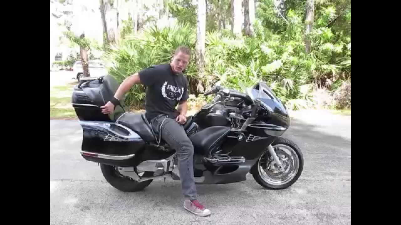 1338 02 K 1200LT (blk) Fallen Cycles Test Ride - YouTube