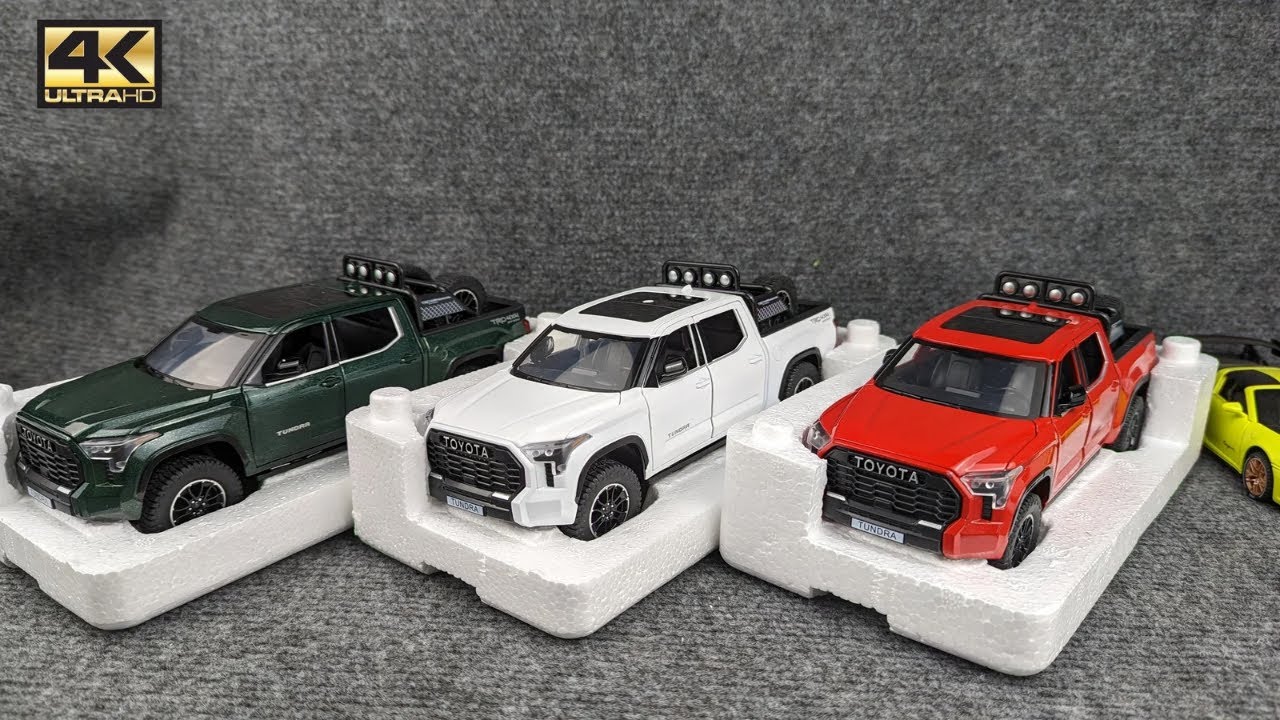 Unboxing Of New Toyota Tundra | 1:24 Scale Diecast Model Car - YouTube