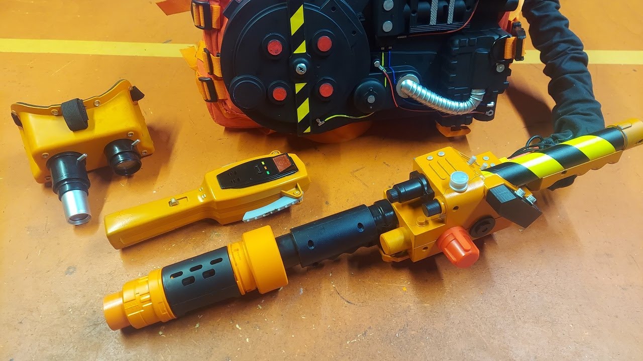 Captain Xavier's Ultimate Ghostbusters Nerf Blaster - YouTube