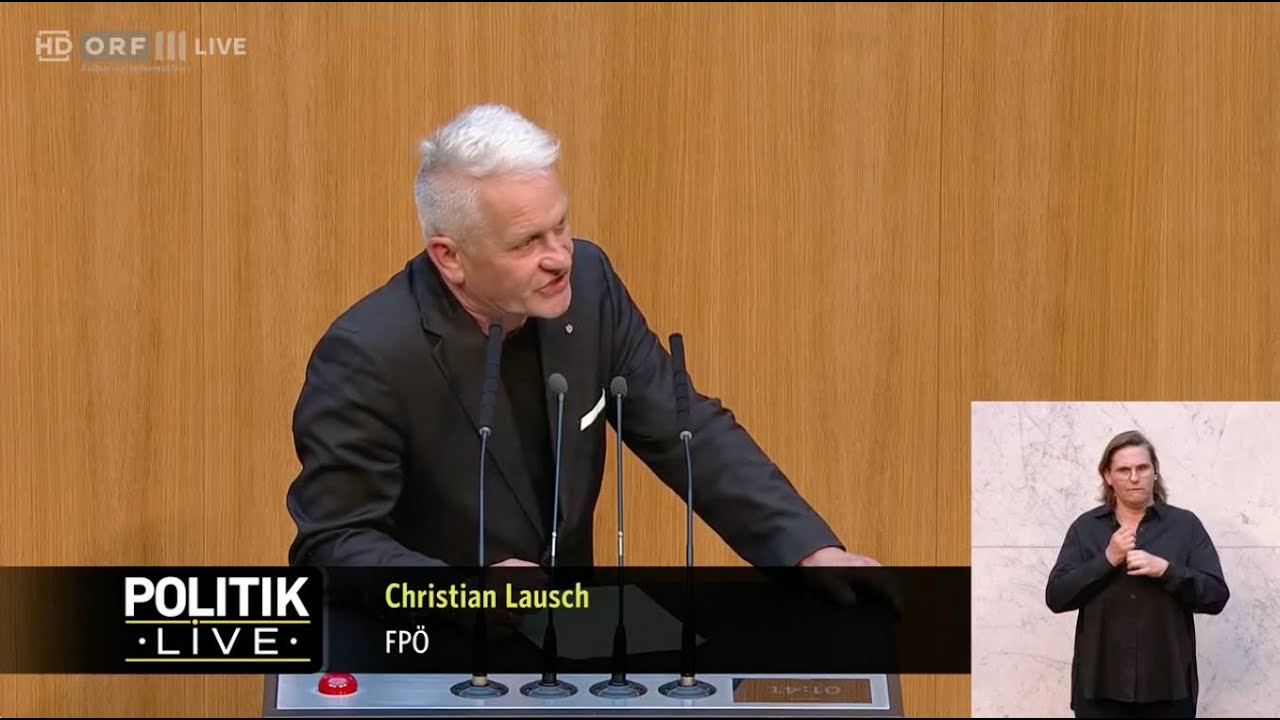 Christian Lausch - Bericht der Volksanwaltschaft 2023 (2. Wortmeldung) - 13.6.2024 - YouTube