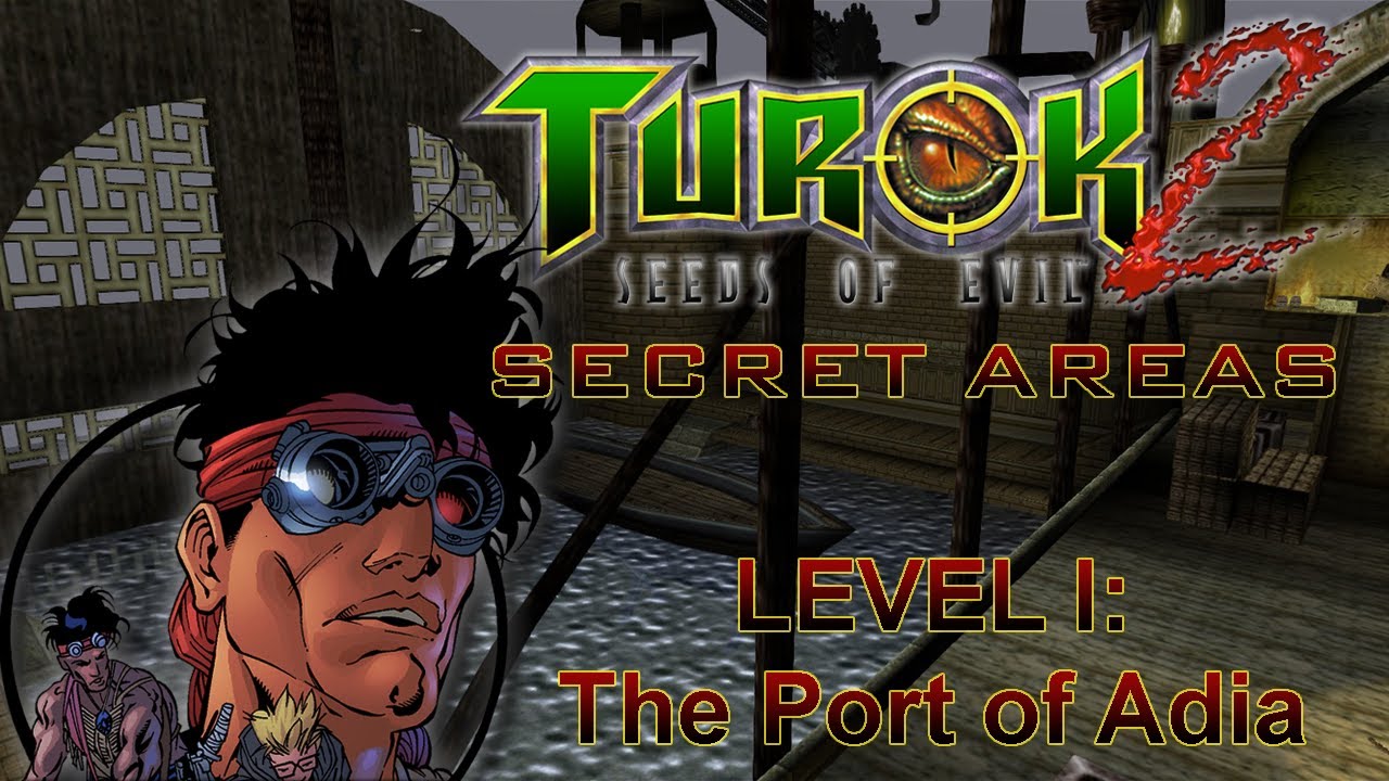 The Port of Adia Secret Areas (Turok 2 Remaster) - YouTube