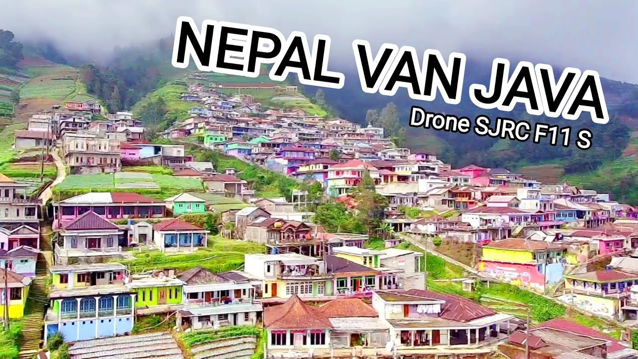Keliling Nepal Van Java Magelang Jawa tengah dengan Drone - YouTube