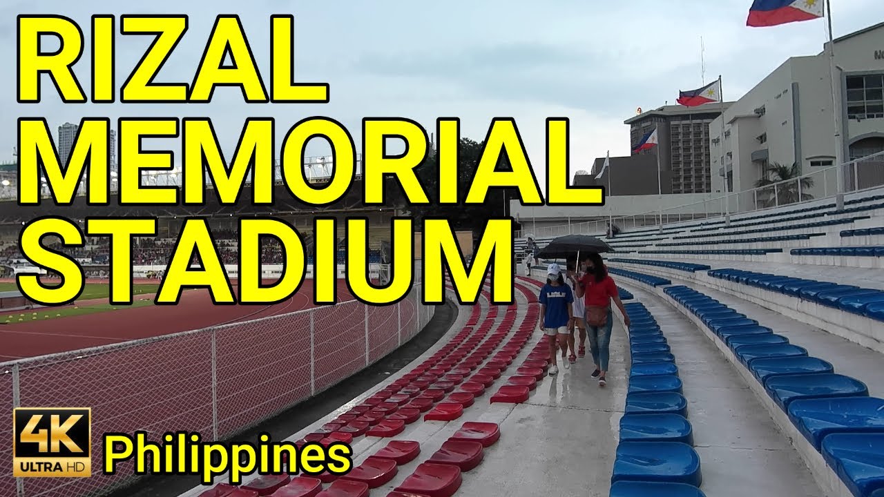 [4K HD] WALKING TOUR TO RIZAL MEMORIAL STADIUM MANILA PHILIPPINES | AFF ...