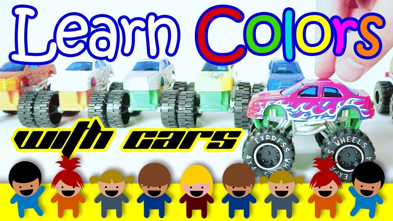 Learn Colors With Cars And Trucks - Learn Colors For Toddlers ...